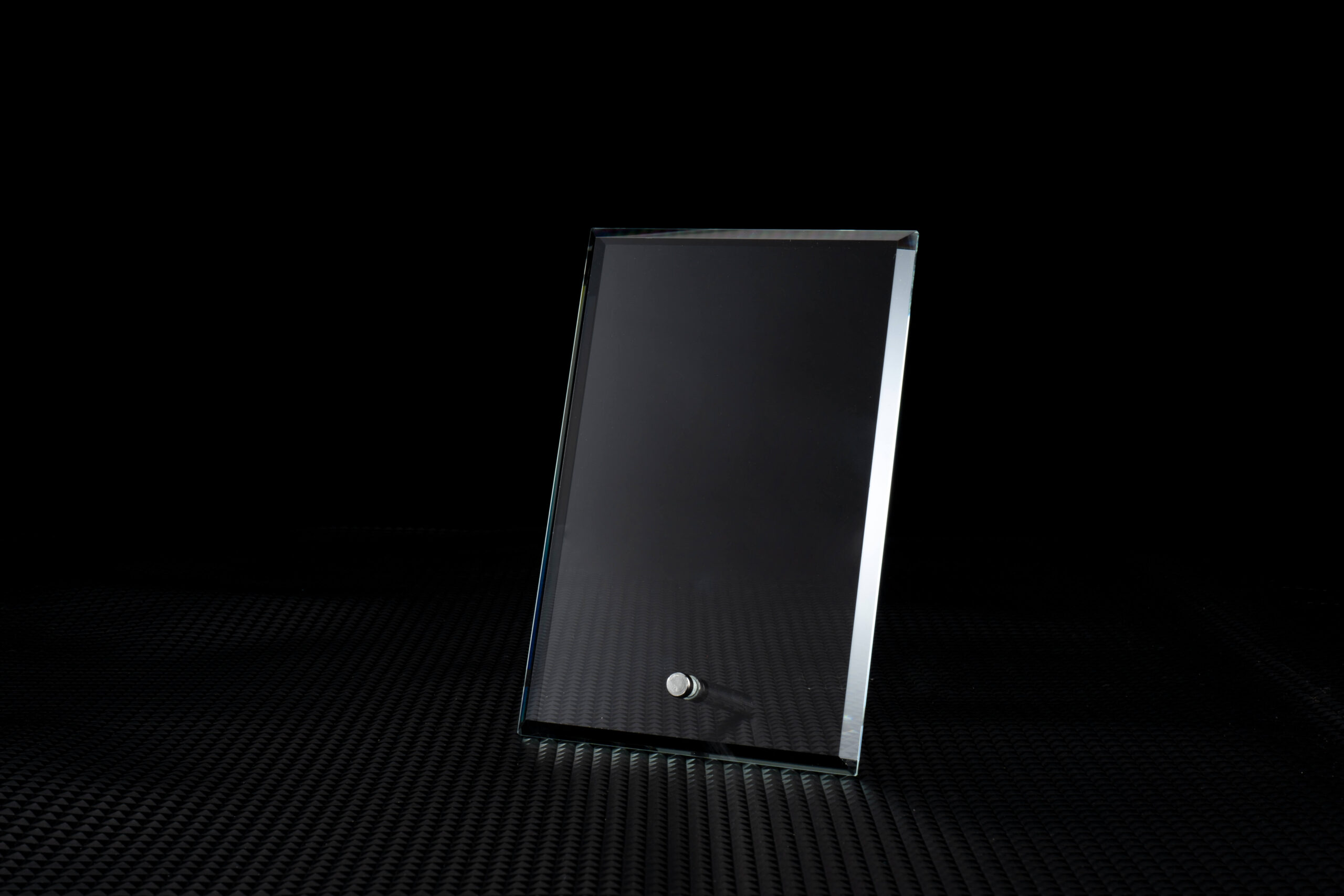 Aurora Portrait: Custom Glass Awards by Insta Crystal